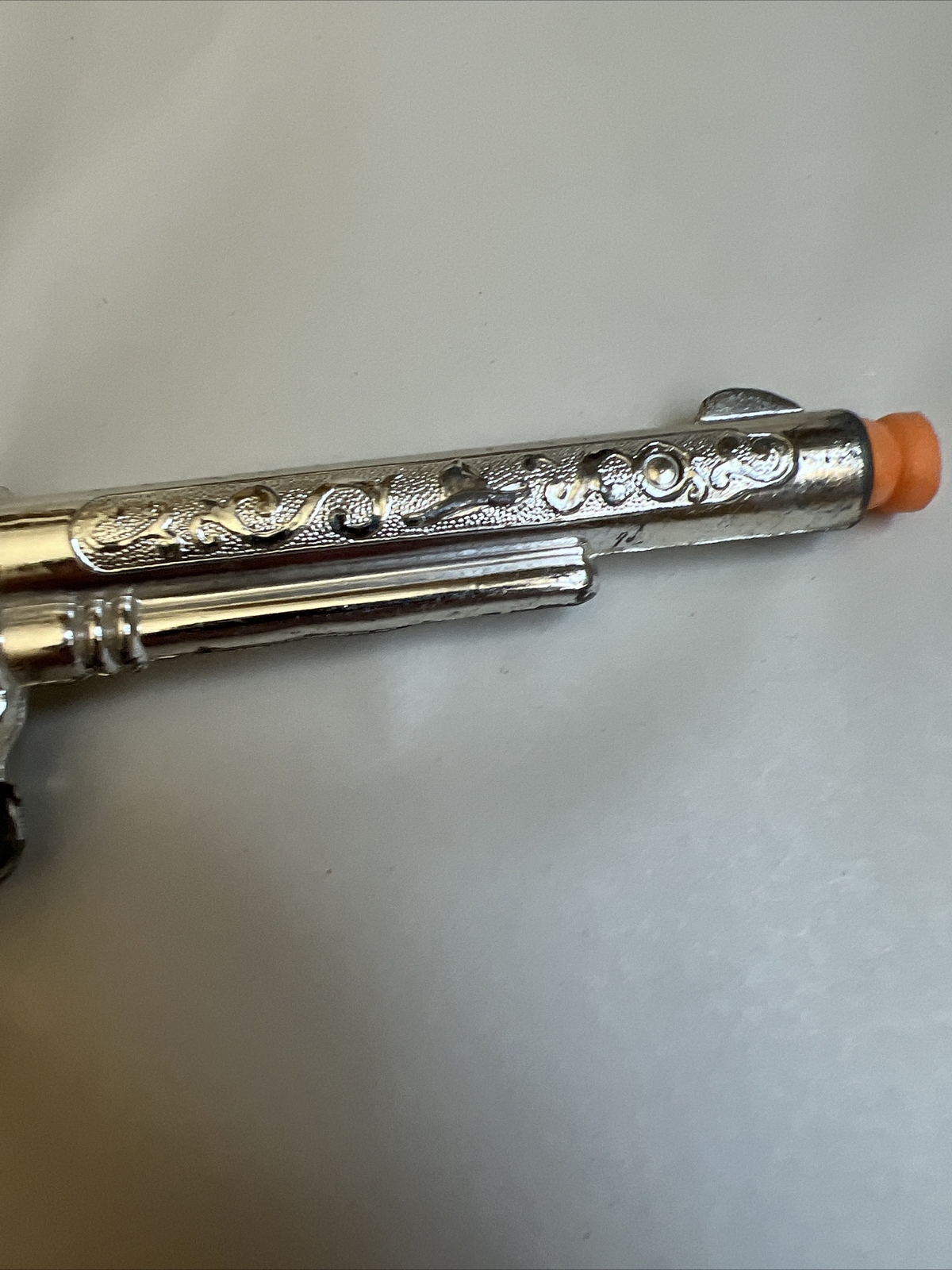 Vintage Kilgore Ranger Cast Iron Cowboy Toy Cap Gun w Cowboy on Handle ...