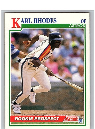 1991 Score Baseball Card Single - #365 Karl Rhodes | eBay
