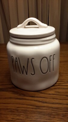 Rae Dunn Paw Off Canister | eBay