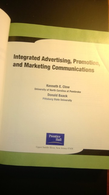 Integrated Advertising, Promotion, and Marketing Communications by ...