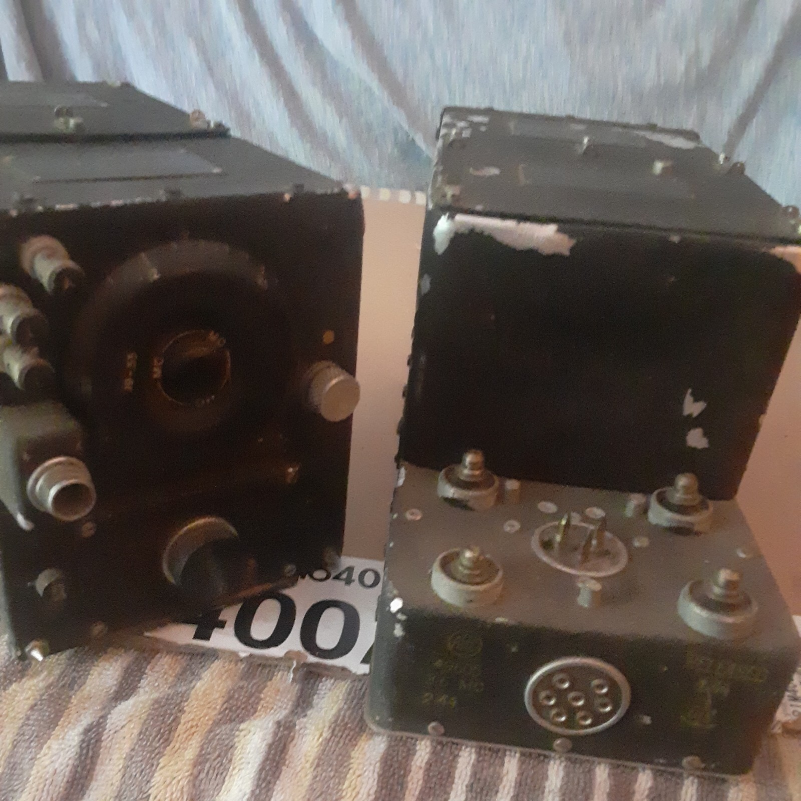 VINTAGE MILITARY RADIO RECEIVERS R-26 R-23/ARC-5 SW LW VLF AIRCRAFT ...
