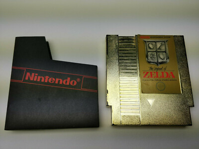 The Legend of Zelda NES Original Nintendo Cartridge + Sleeve, Tested 5 ...