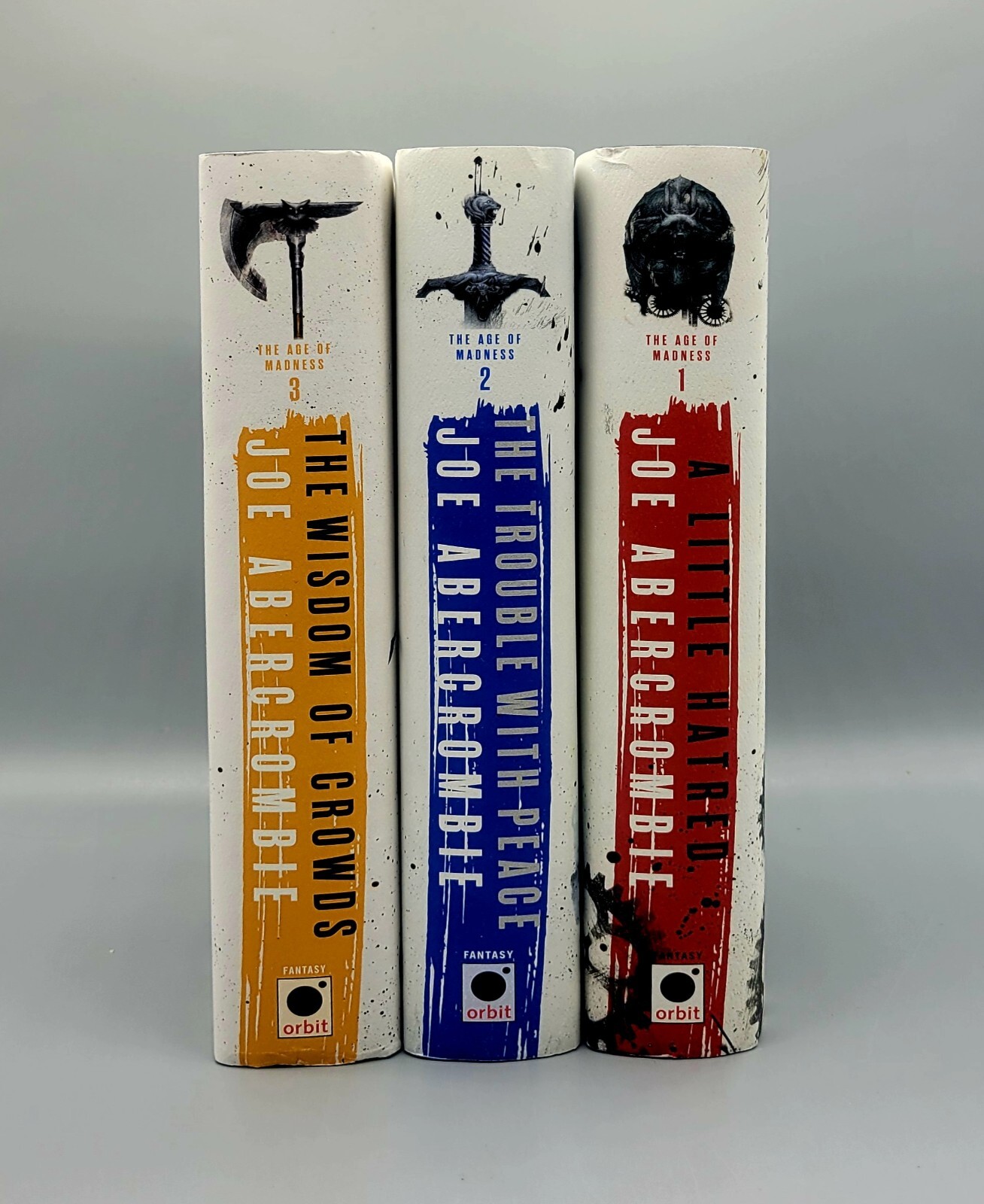 The Age of Madness Trilogy Complete Hardcover Set Books 1-3-Joe Abercrombie-LN | eBay