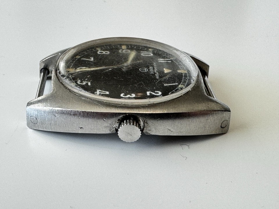 Hamilton Geneve British Military RAF 6bb mechanical Watch CWC 1979 | eBay
