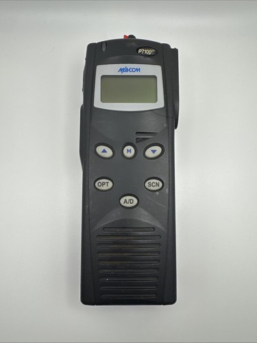 MACOM HARRIS P7100 IP 2-Way Radio MODEL HT7150881E. NO BATTERY NO ...