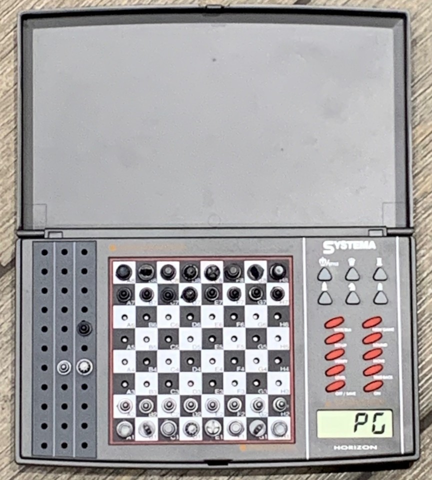 HORIZON TRAVEL ELECTRONIC CHESS COMPUTER by SYSTEMA KRYPTON EXCELLENT | eBay
