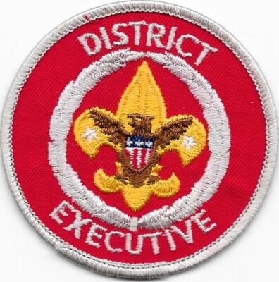 1970-Now District Executive Position Patch Right Twill Boy Scouts of ...