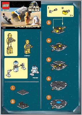 INSTRUCTION MANUAL For LEGO 7106 - Star Wars - Droid Escape - MANUAL ...