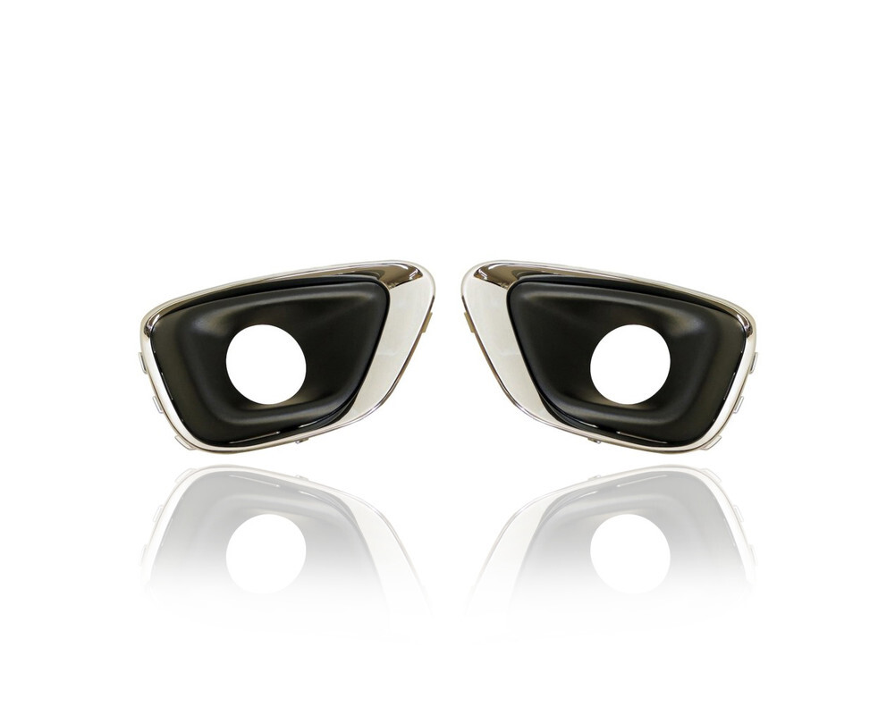 Fog Light Cover for 14-17 Jeep Compass Chrome Trim Set 68213204AA ...