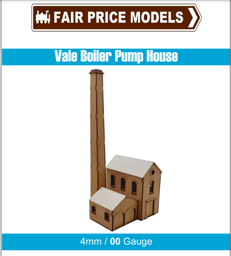 Vale Boiler House Laser Cut Scratch Aid Layout Kit 00 Gauge 4mm Model ...