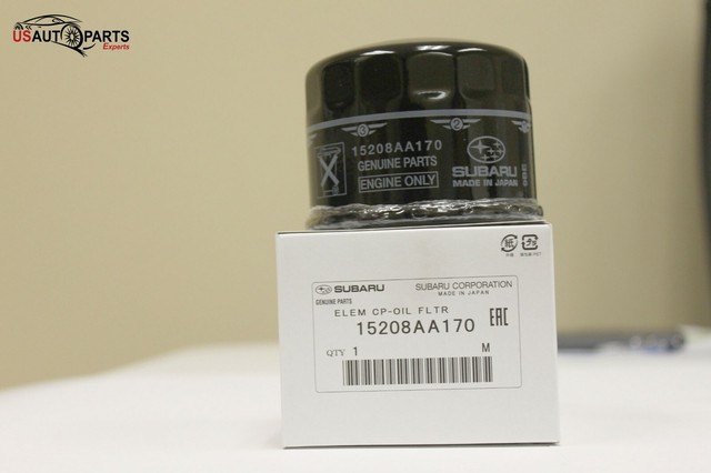 Subaru OEM 15208aa170 Oil Filter and 803916010 Crush Washer WRX for ...