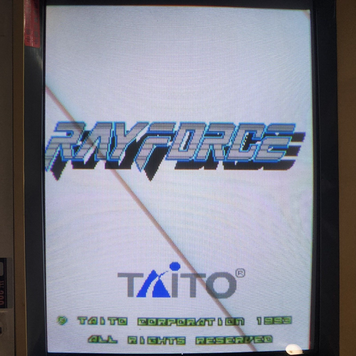 RAY FORCE (レイフォース) with F3 System (Taito) 100% Working & Conversion | eBay