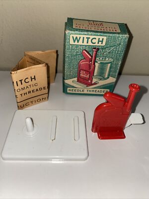 Vintage WITCH NEEDLE THREADER Original Box made in West Germany | eBay