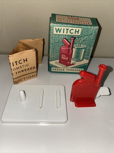 Vintage WITCH NEEDLE THREADER Original Box made in West Germany | eBay
