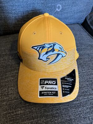 NHL Predators Hockey Hat, Nashville Tennessee, Authentic Pro, Fanatics ...