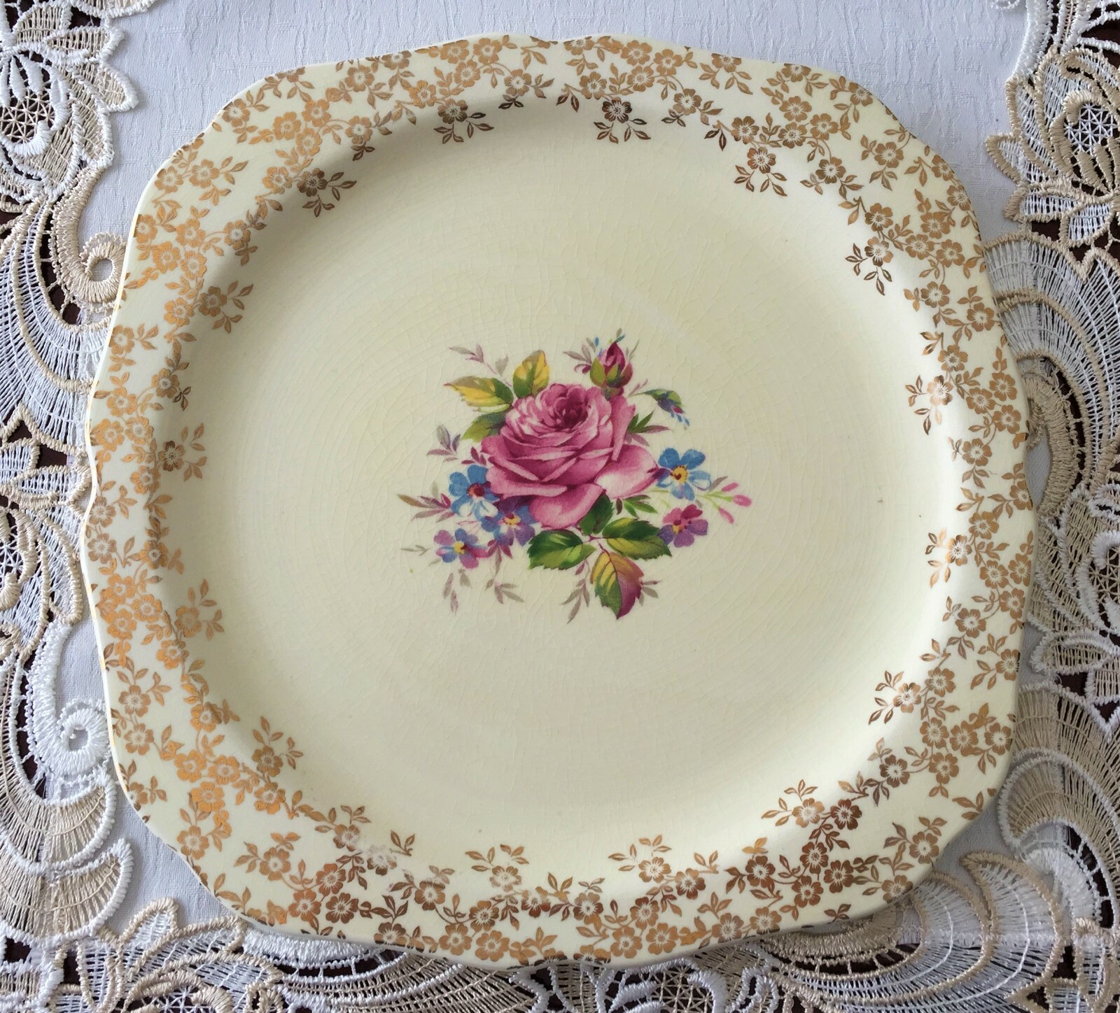 VINTAGE LORD NELSON WARE ELIJAH COTTON LTD STAFFORDSHIRE ENGLAND PLATE ...