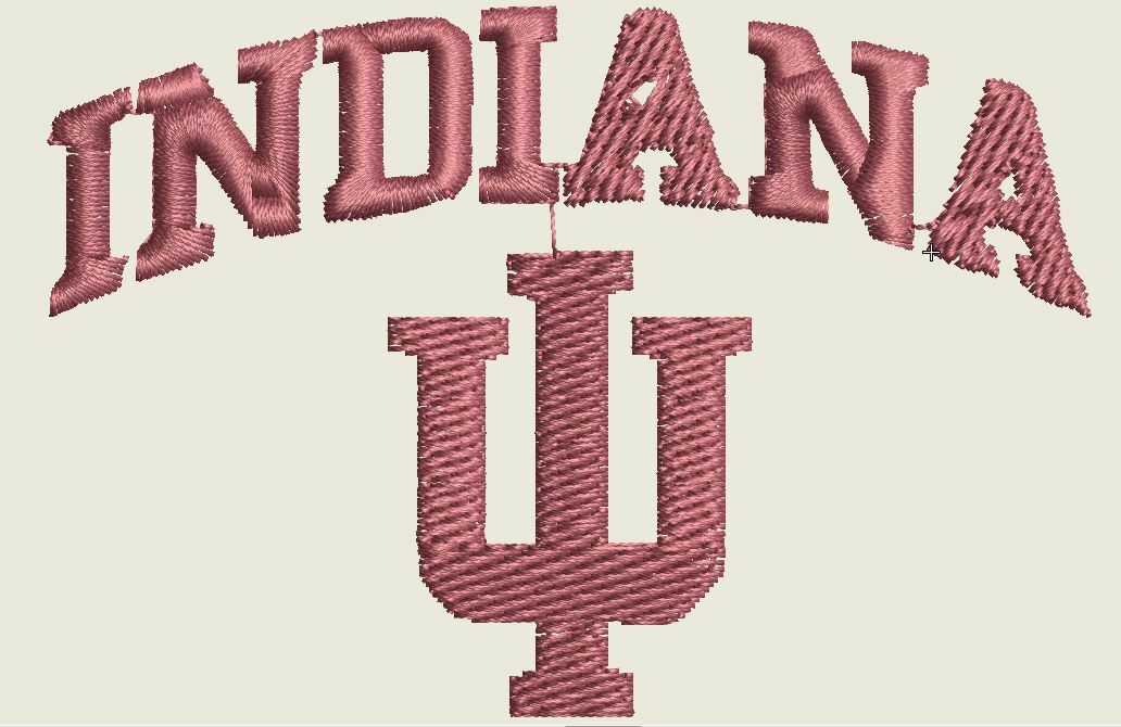 17 Indiana University Machine Embroidery Designs - CD/USB/Floppy - 12 ...