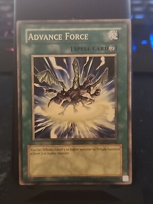 Advance Force - Yugioh Spell Card - Vintage | eBay