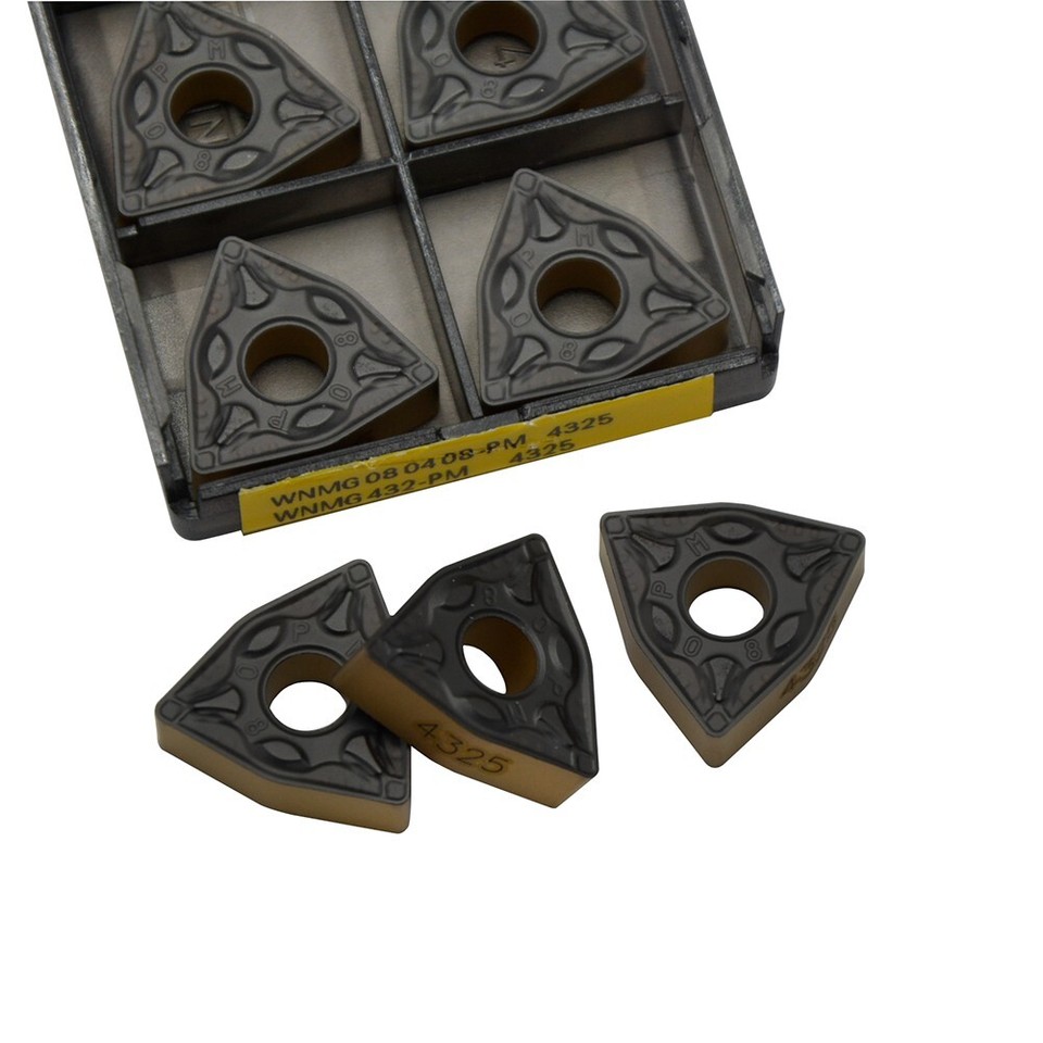 WNMG080408-PM 4325 Carbide Inserts WNMG 432-PM 4325 CNC Lathe Turning ...