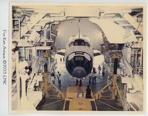 NASA Space Shuttle OV-102 Columbia in the OPF - Original photo | eBay