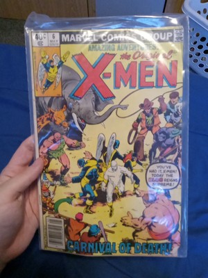 Original X-Men Issue #6 Carnival Of Death | eBay