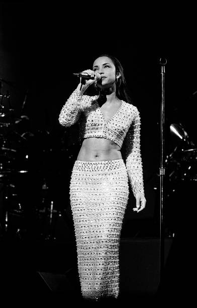 Singer Sade performs at the Arie Crown Theater in Chicago Illinois- Old ...