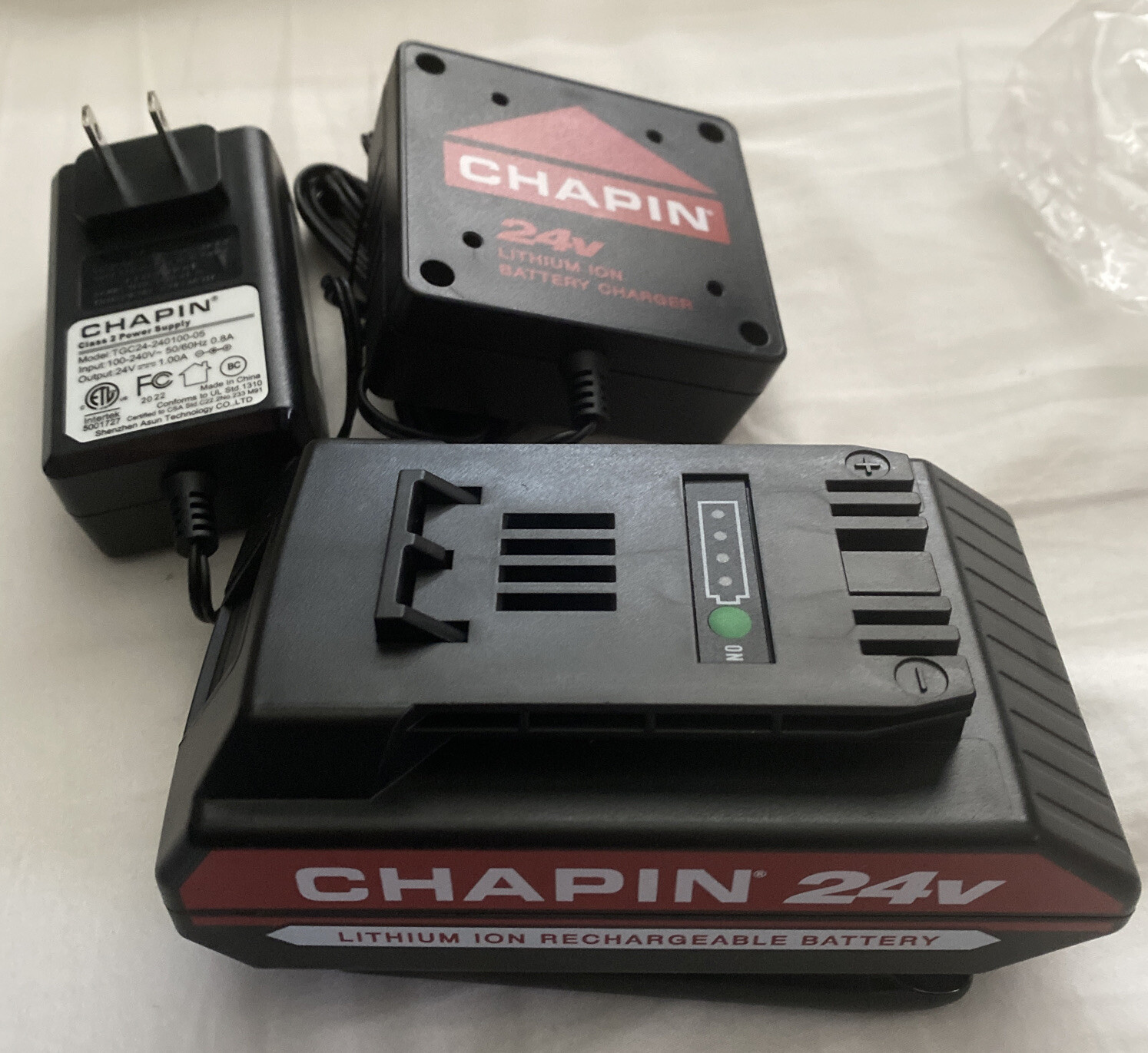 Chapin 6-8238 24-volt 24v 2.0Ah Lithium ION Rechargeable Battery | eBay