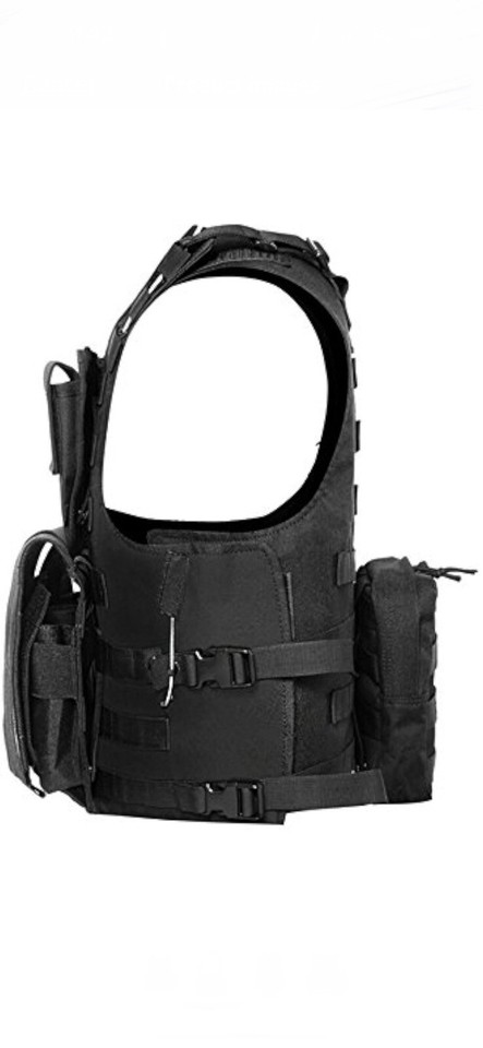 Tactical bulletproof vest FREE 3A Ballistic Inserts Body Armor S M L XL ...