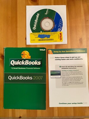 Intuit Quickbooks Pro 2007 Windows Financial Software Full Version w/License Key | eBay