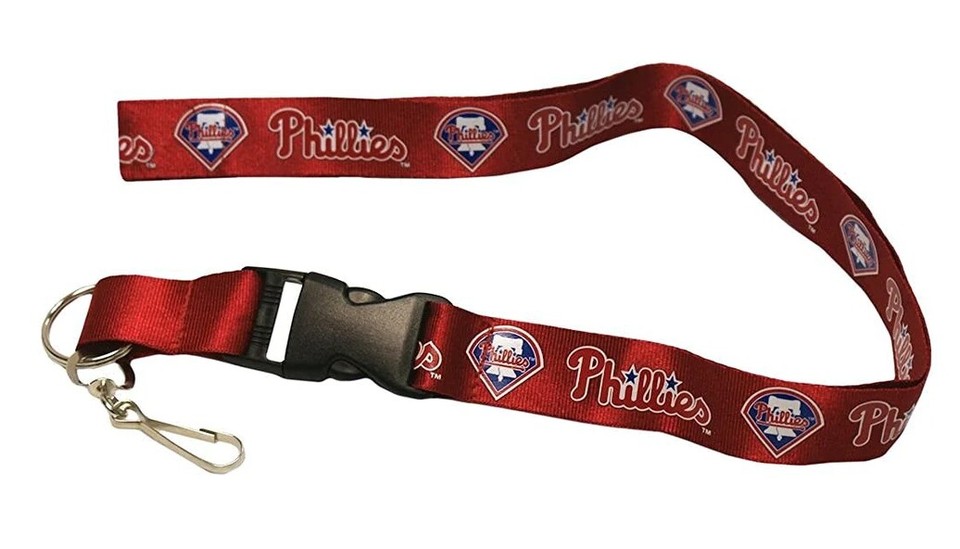 Philadelphia Phillies - MLB Keychain, ID Holder, Key Ring, Detachable ...