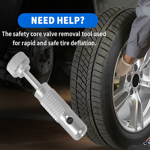 1* Aircraft Tire 968RB Valve Stem Removal Tool For Standard Size Valve ...