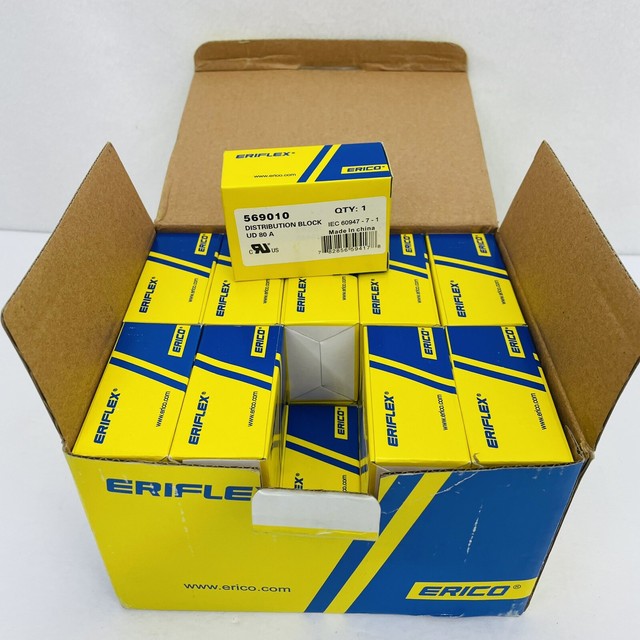 ERICO 569010 80a Distribution Block ERIFLEX 600v for sale online | eBay