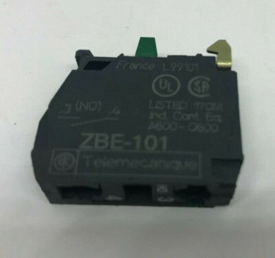 Telemecanique Contact Block ZBE-101 ZBE101. | eBay UK