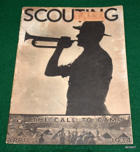VINTAGE BOY SCOUT - 1934 SCOUTING MAGAZINE - APRIL | eBay