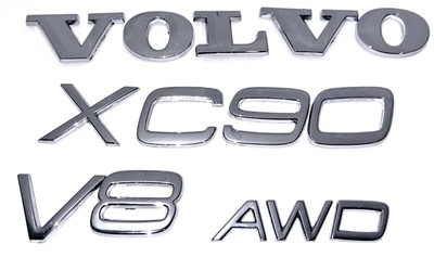03-14 Volvo XC90 V8 AWD—Rear Gate Door Letter Nameplate Emblems | eBay