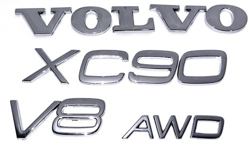 03-14 Volvo XC90 V8 AWD—Rear Gate Door Letter Nameplate Emblems | eBay