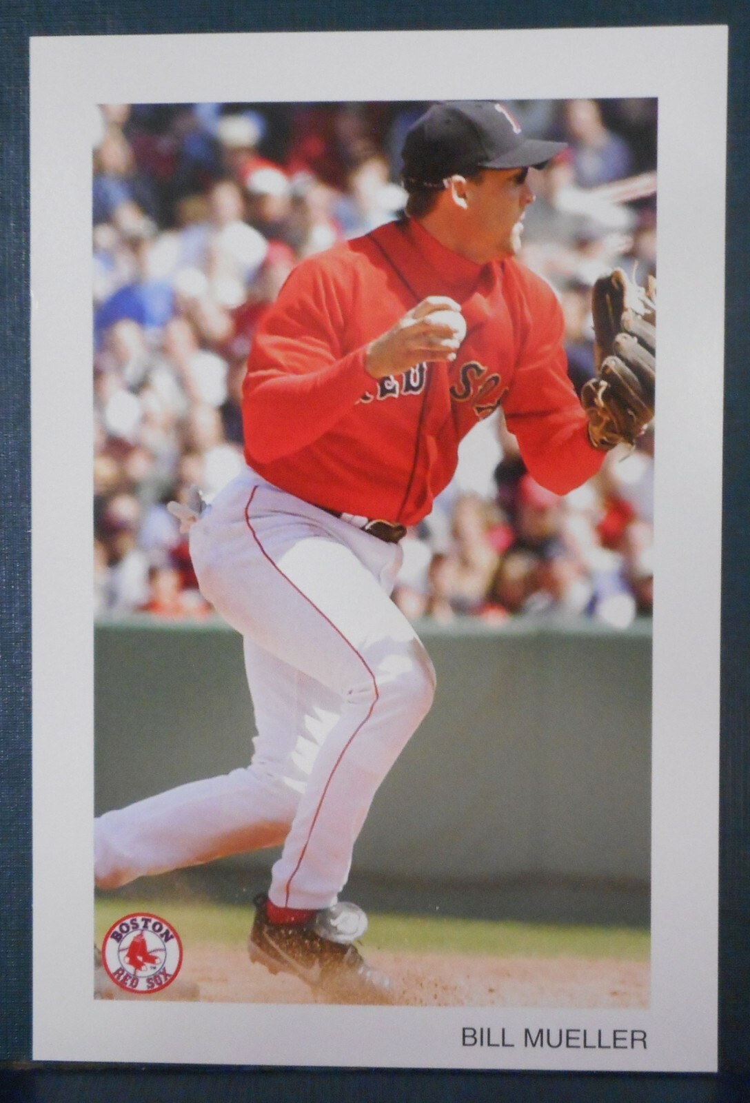 Bill Mueller Boston Red Sox Team Issue photo card Free Shipping | eBay