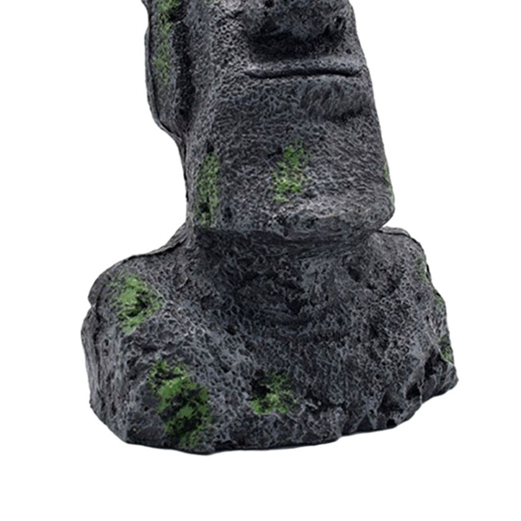 Fish Tank Moai Sculpture Easter Island Statues Terrarium | eBay