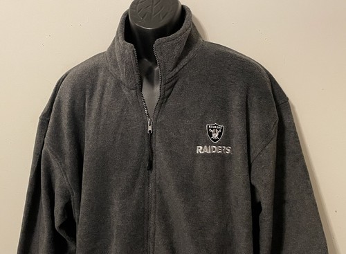 Vintage 1990s OAKLAND LA RAIDERS XNT Light JACKET Full ZIP Sewn LOGO ...