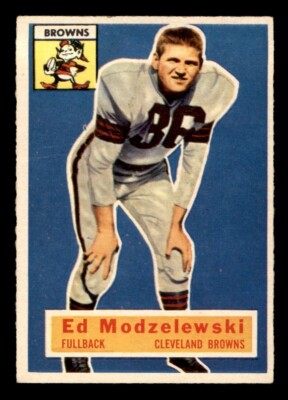 1956 Topps Football #117 Ed Modzelewski VG/EX | eBay