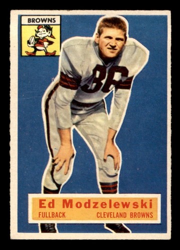 1956 Topps Football #117 Ed Modzelewski VG/EX | eBay