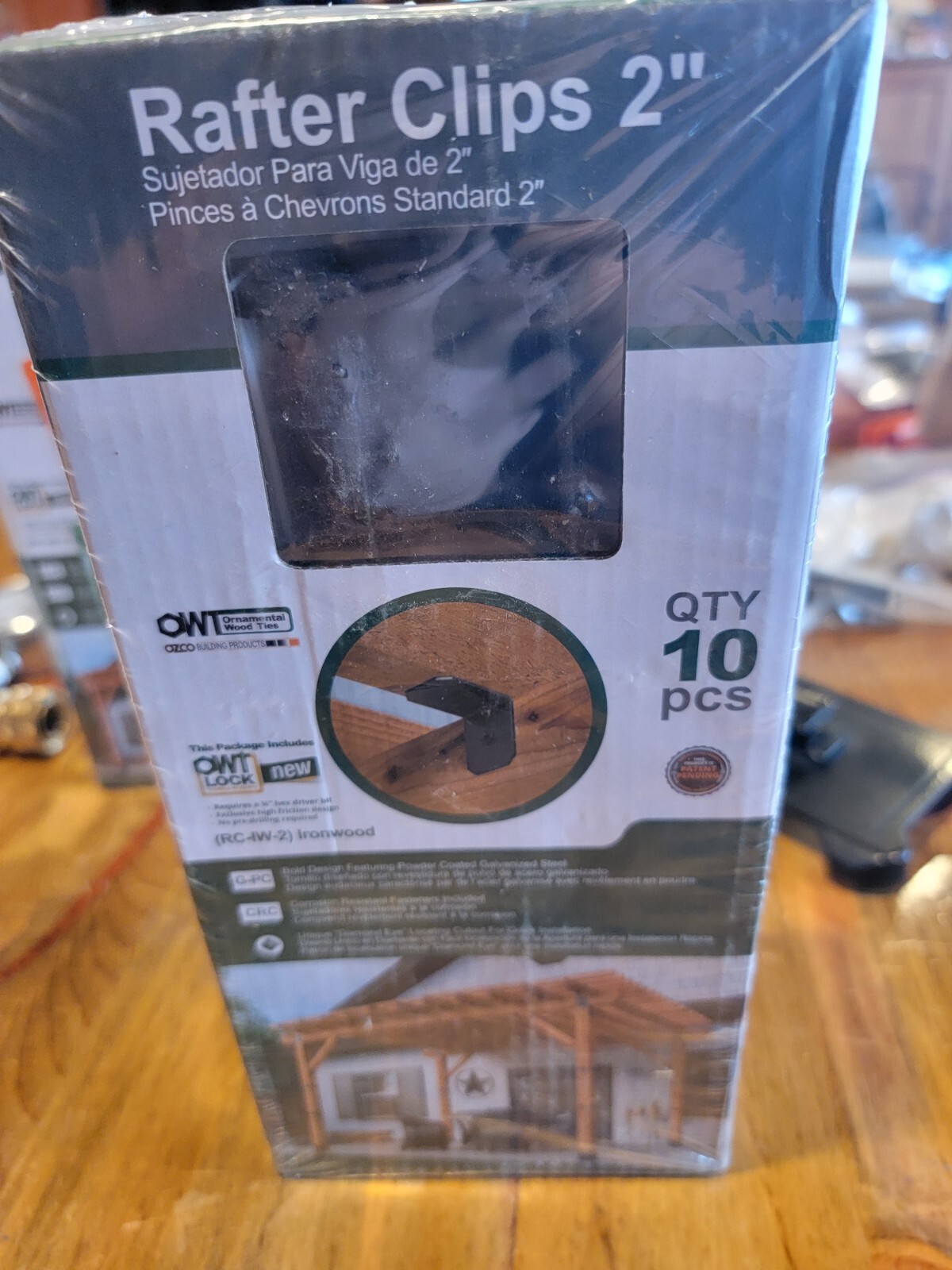 OWT 2" inch Rafter Clips Ironwood 10 per pack OZCO 51717 | eBay