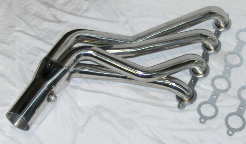 Long Tube Stainless Steel Headers for 2010-15 Chevy Camaro SS LS3 L99 6 ...
