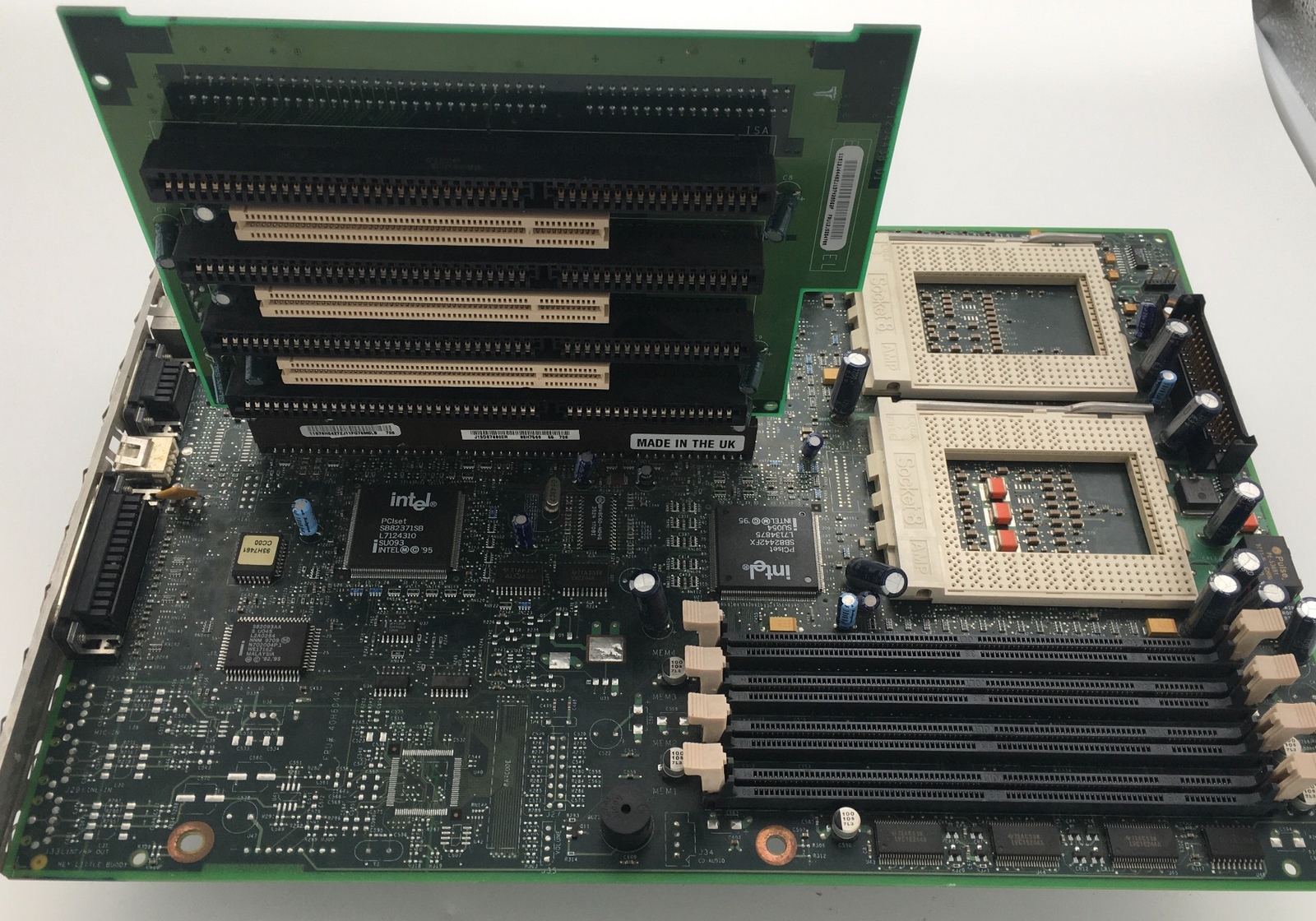 DUAL Skt 8 MB - IBM PC 365 - I440fx " Early USB, "Hey Little Buddy ...