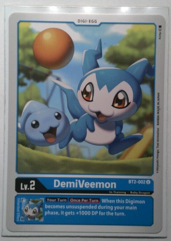 Digimon CCG - DemiVeemon *BT2-002 U* | eBay