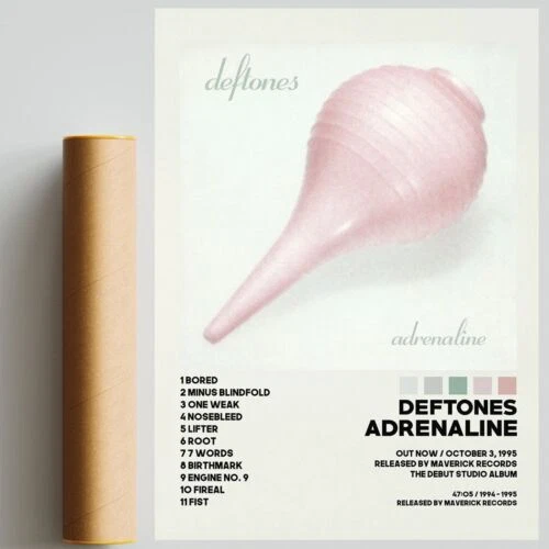 Deftones Adrenaline Album Cover