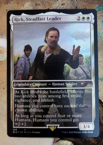 MTG Rick, Steadfast Leader Secret Lair Drop Series 143 Foil Mythic | eBay