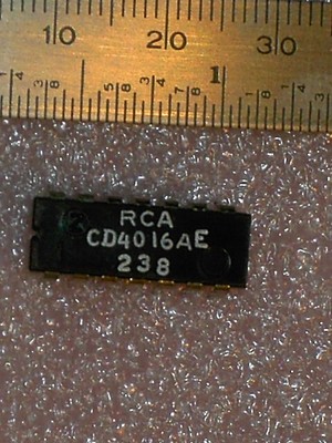 CD4016, CMOS 4 Analog Switches | eBay