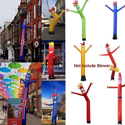 20ft/10ft Inflatable Advertising Air Puppet Tube Man Wavy Wind Sky ...
