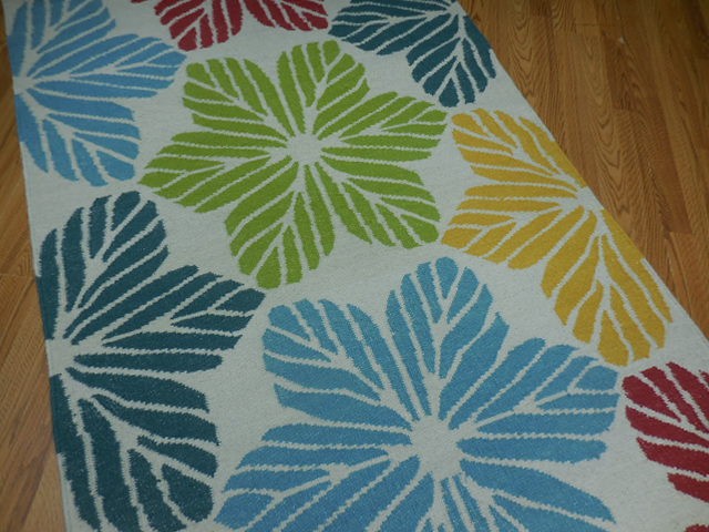 Turkish Oushak Rug, Flat Weave Kilim Rug, Handmade Bohemian Rug, 4x6 Ft ...